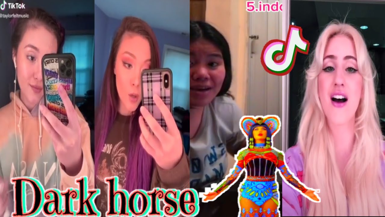 Dark horse - cover |tiktok compilation _pt 1 - YouTube