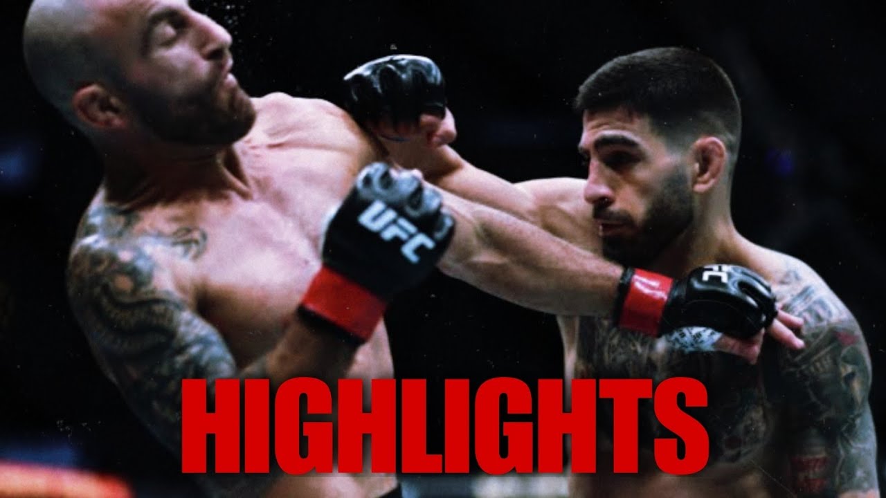 Alexandar Volkanovski vs Ilia Topuria Highlights - UFC 298 - YouTube