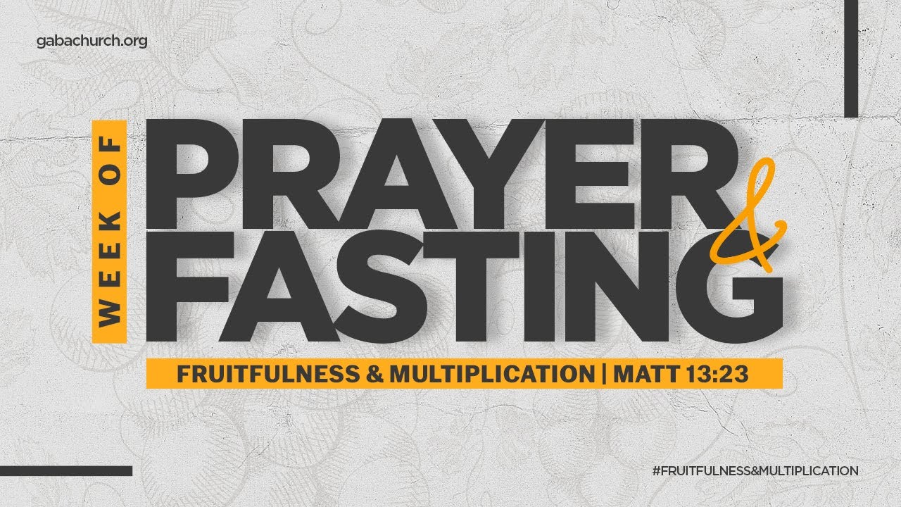 Day 4 Prayer and Fasting week | Gaba Community Church | #excellentLife ...