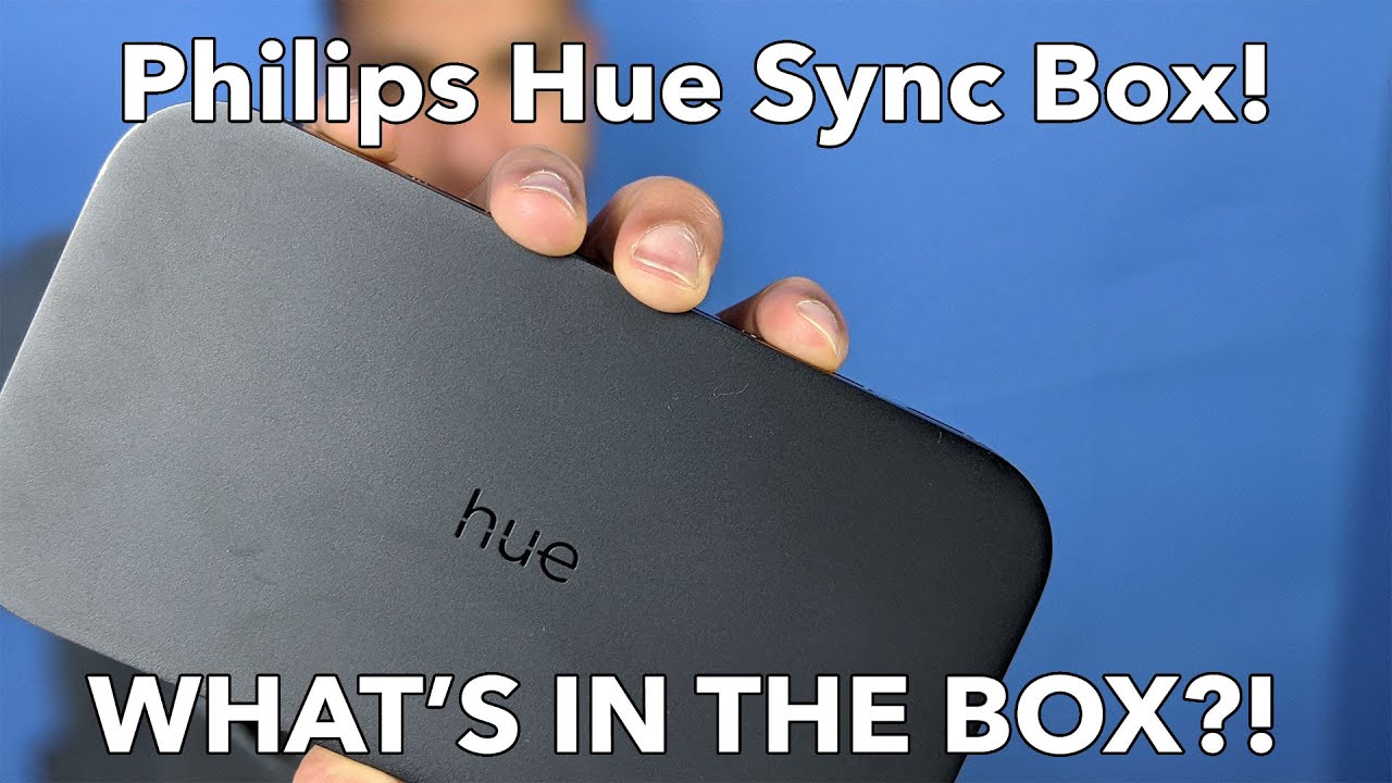 Hue Play HDMI SYNC Box Unbox and Setup - YouTube