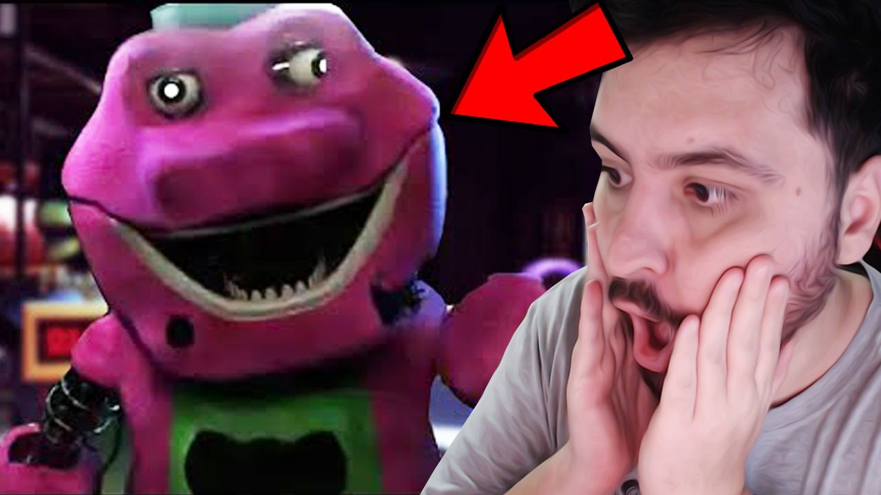 O BARNEY VIROU UM ANIMATRONIC ASSUSTADOR! - Five Nights At Freddy's ...