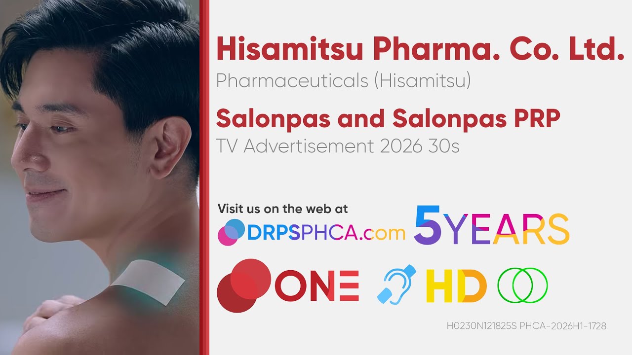 Salonpas and Salonpas PRP TV Ad 2026 30s (Philippines) [CC/HD/ST] - YouTube