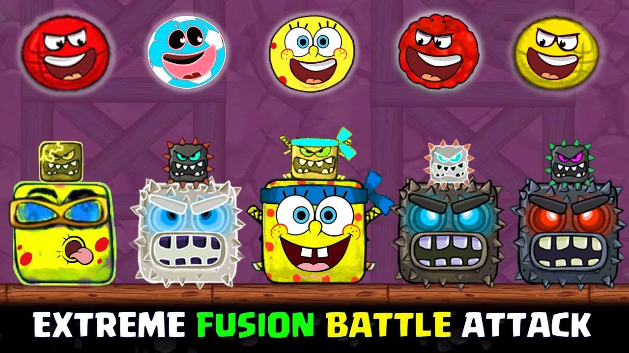 RED BASKETBALL + BLUE GHOST SOCCER BALL + SPONGEBOB BALL & MORE BALLS ...