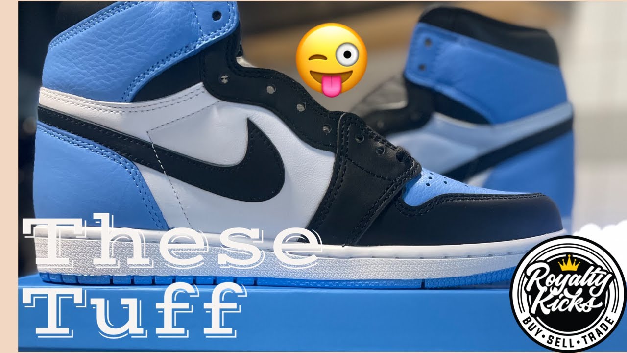 UNC TOE JORDAN 1s Review - YouTube
