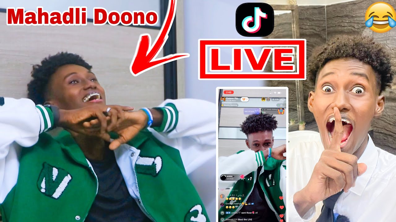 MAHADLI DOONO ILAA SHEEKO QOSOL BADAN II SHEEGTO LIVE TIKTOK - YouTube