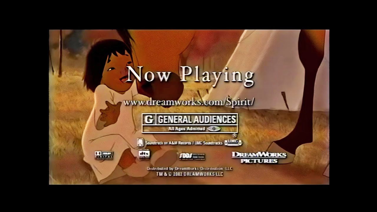 DreamWorks Spirit Preview Promo, Nickelodeon NIKP 53 (June 1, 2002 ...