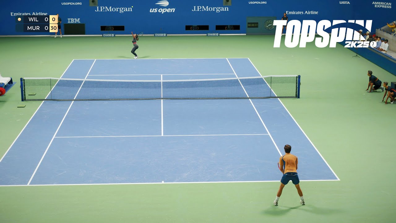 Top Spin 2K25 - Andy Murray Vs Serena Williams I US Open I Legend ...