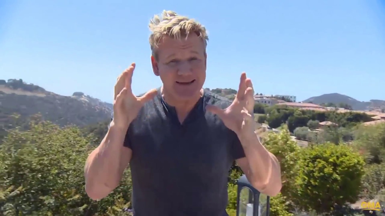 Gordon Ramsay's perfect burger king foot lettuce tutorial - YouTube
