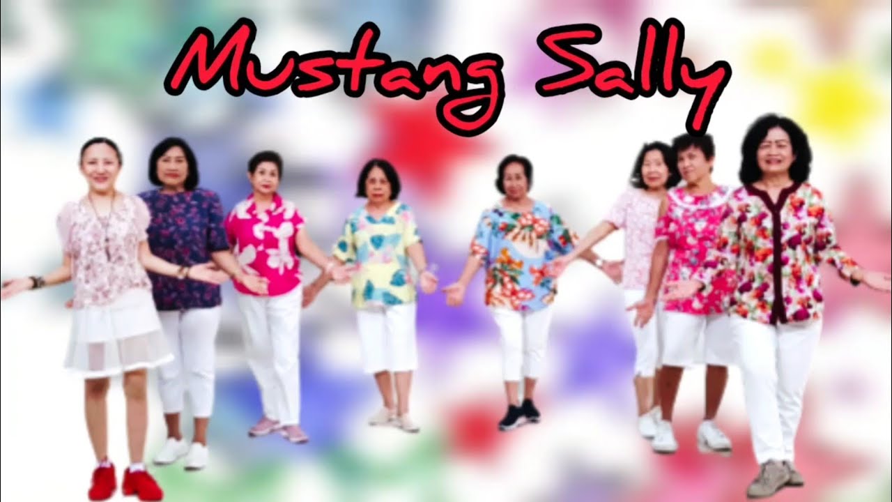 MUSTANG SALLY - Line Dance Chor : Bill Bader Demo by : LD 99 SS - YouTube