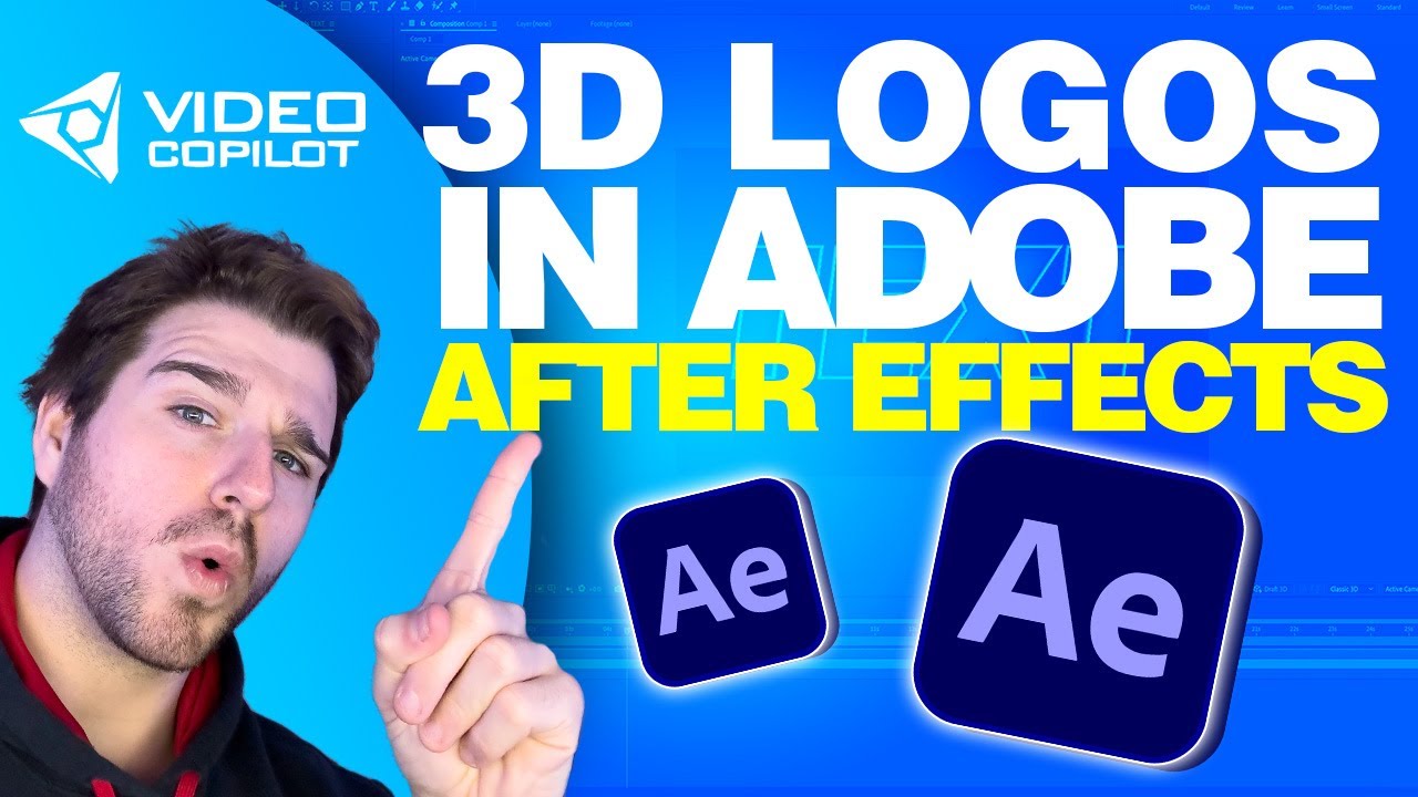 How To Make Your Own 3D Logos In Adobe After Effects - YouTube