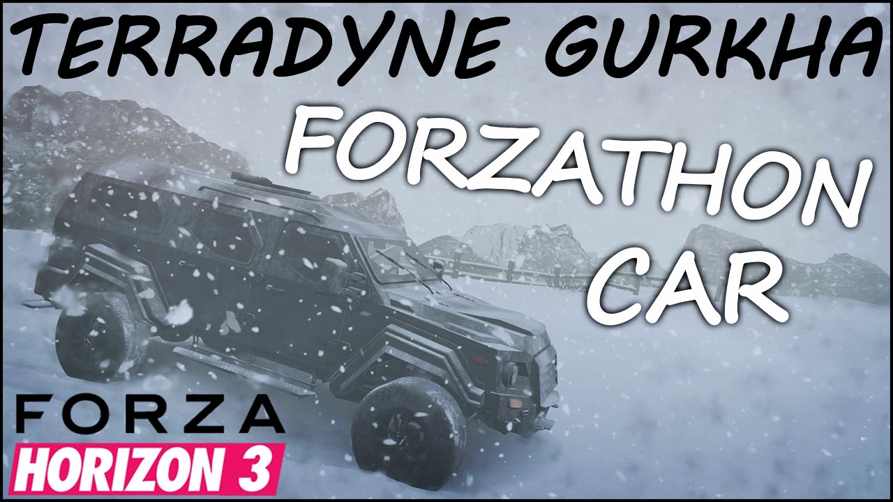 Terradyne Gurkha LAPV Gameplay - Forza Horizon 3 #Forzathon Reward Car ...
