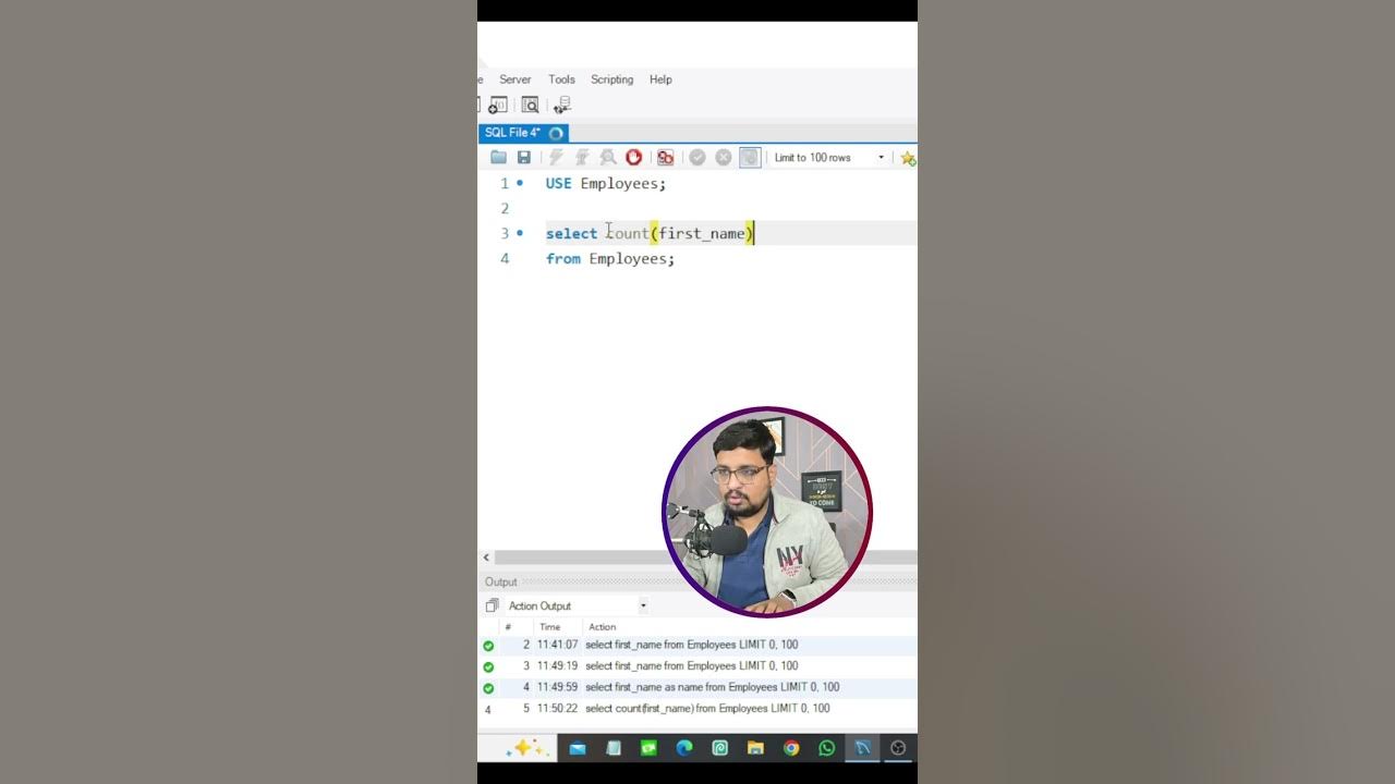 SQL - 7 | AS Keyword ka Sahi Istemal | MYSQL for Beginners | PMGURU #short - YouTube