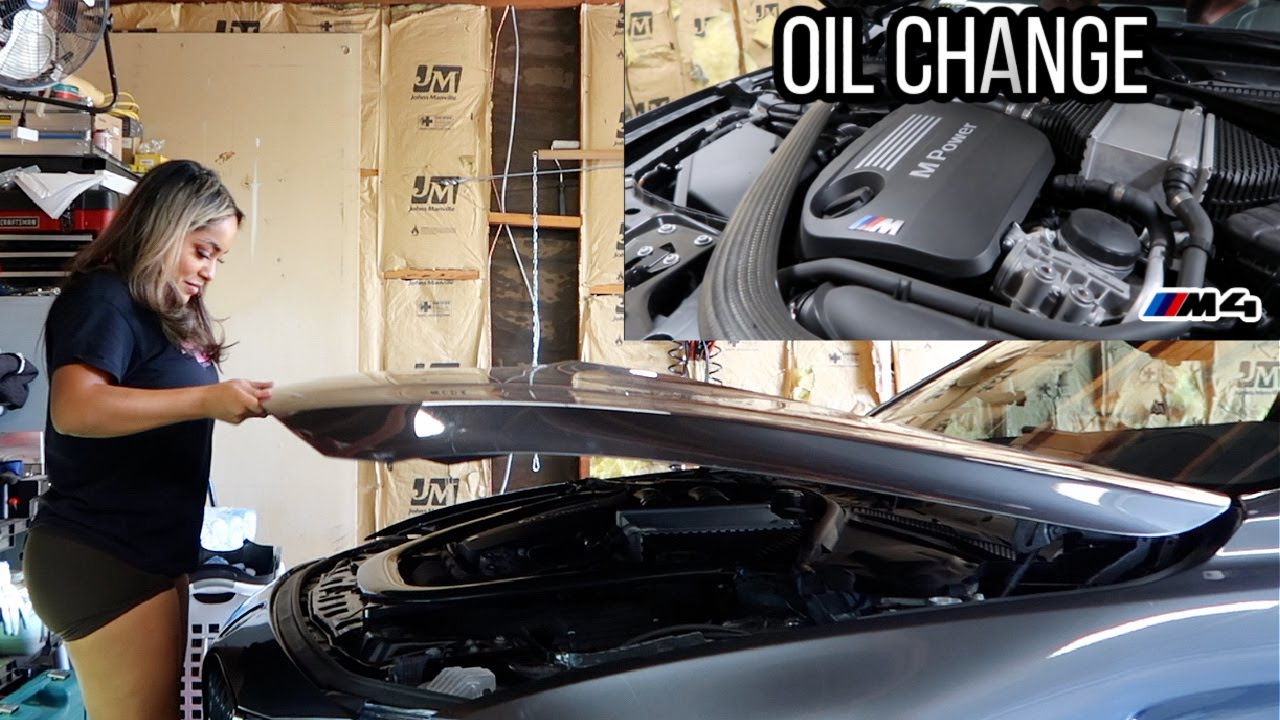 How to change the oil on your BMW M4 F82 - YouTube