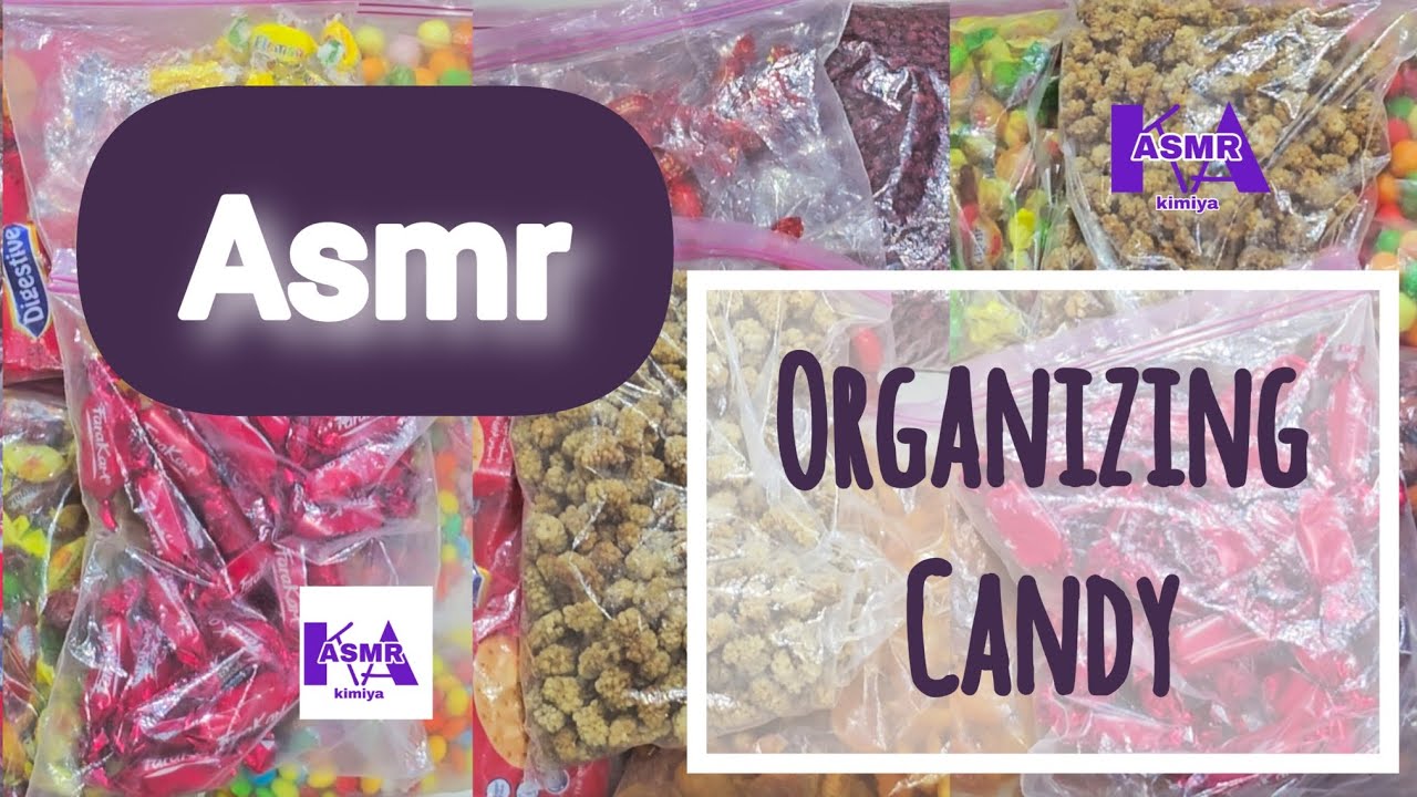 organizing candy drawer ASMR🥖🫓🥨 - YouTube