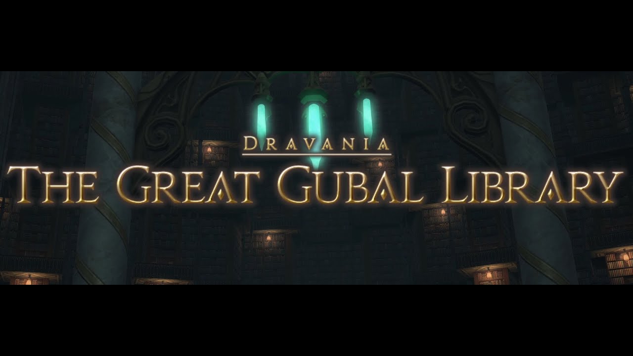 FF14 HW Dungeon Showcase #36 The Great Gubal Library Lv59 Solo ...