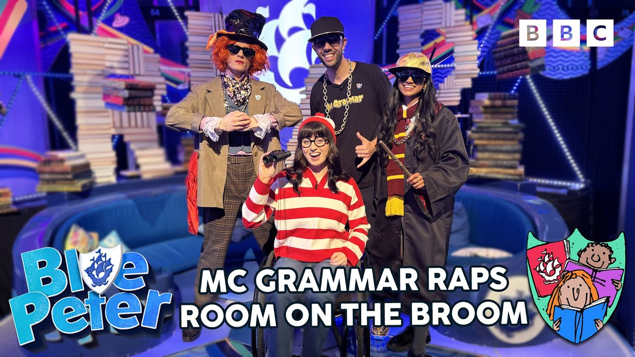 MC Grammar Raps ROOM ON THE BROOM! - YouTube