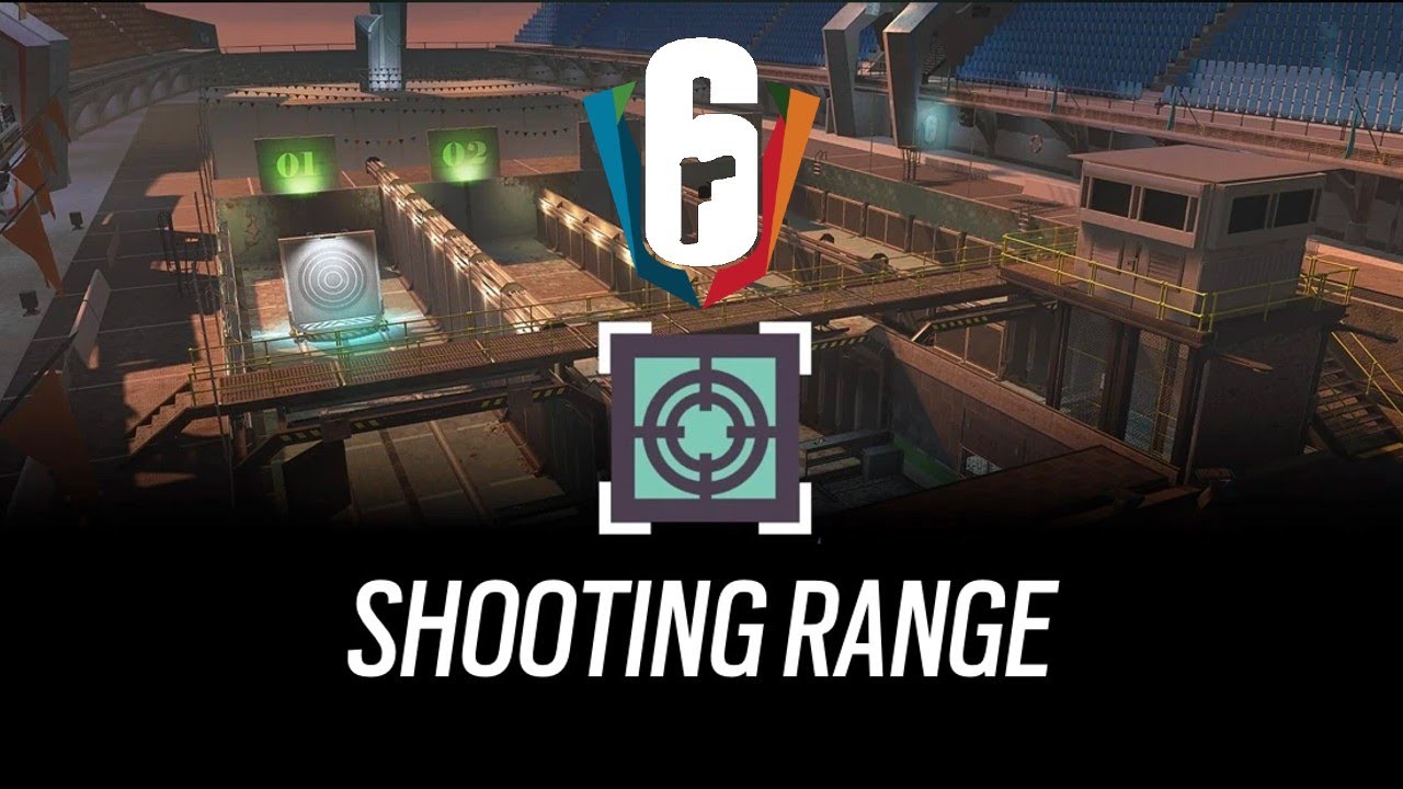 Rainbow Six Siege Shooting Range- Practice Run [No Commentary] - YouTube