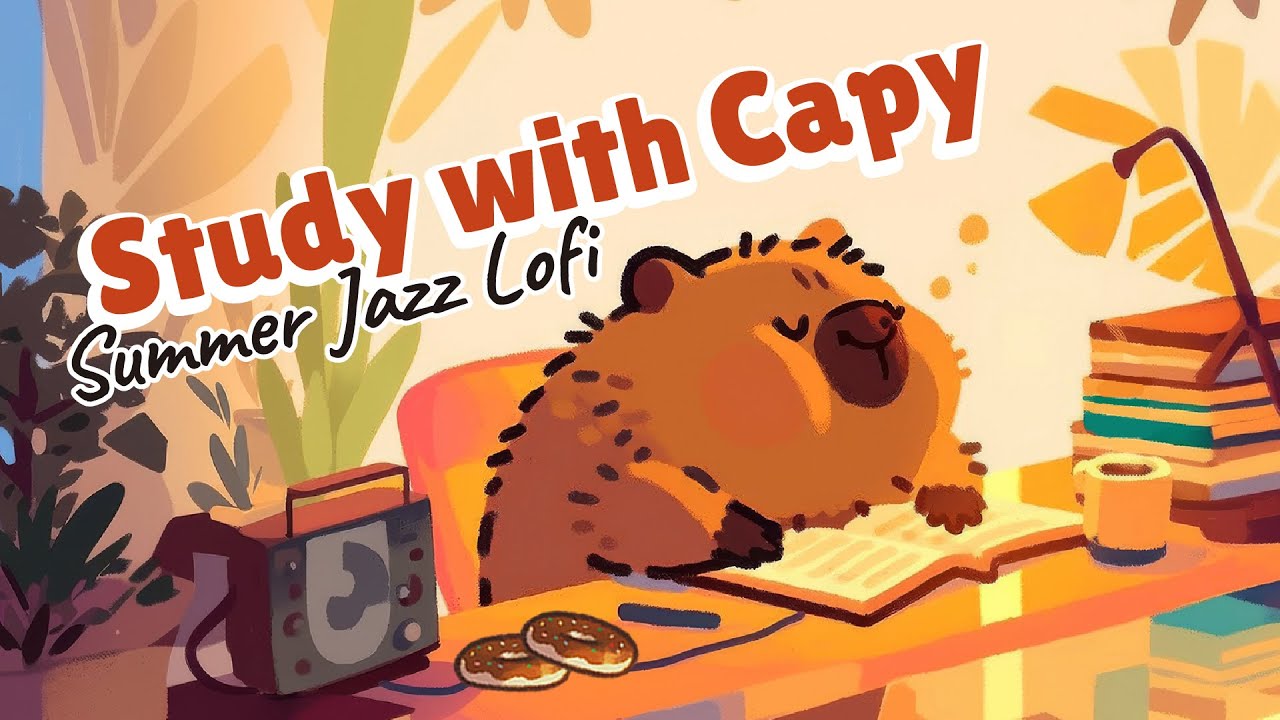 How long do you usually study? 📚 Summer Jazz Lofi for Study, Work ...