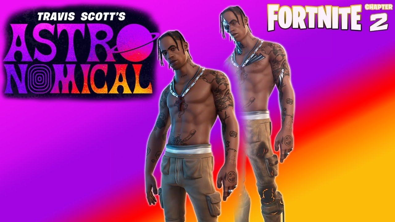 Fortnite Chapter 2!! LIVE#143 NEW Travis Scott Skin! #fortnitelive ...