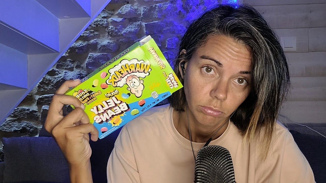 ASMR blabla.... On discute avec des jelly beans 🍬🤮 - YouTube