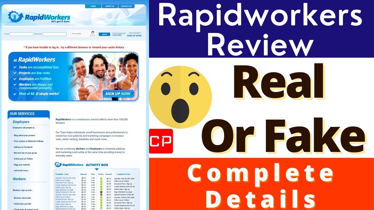 Rapidworkers payment proof | Rapidworkers Review | Rapidworkers Fake or ...