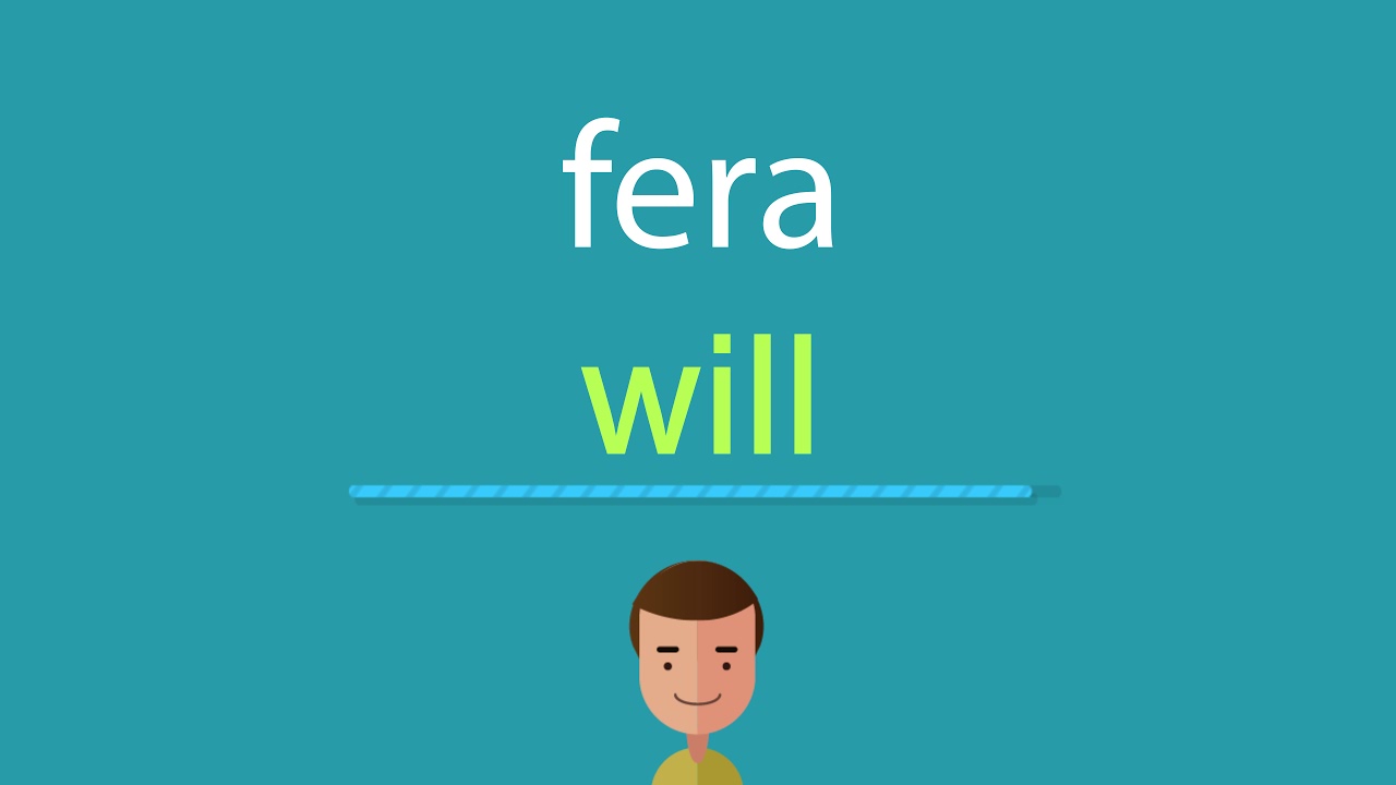 Comment dire fera en anglais - YouTube