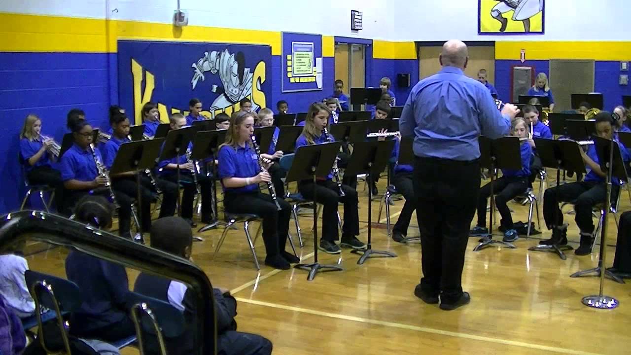Pleasant Run Middle School Winter Band 2012 - YouTube