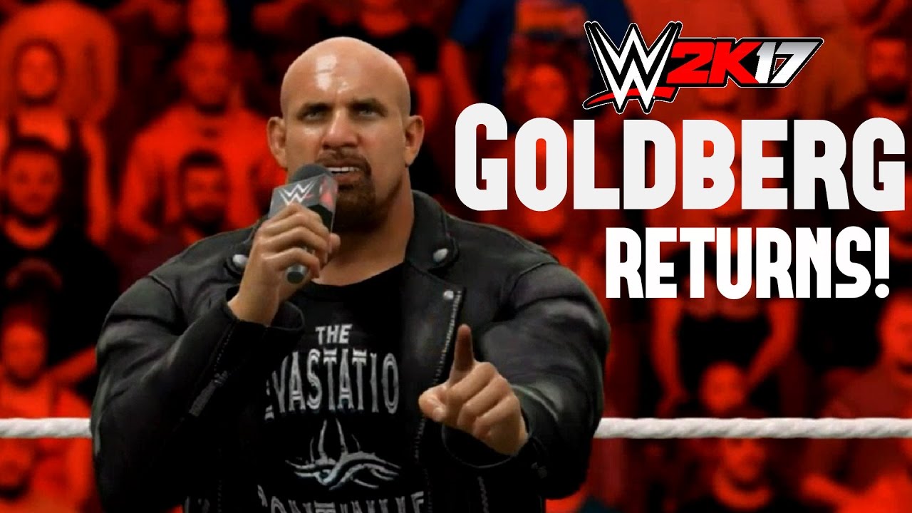 WWE 2K17 Goldberg Return Promo! - YouTube