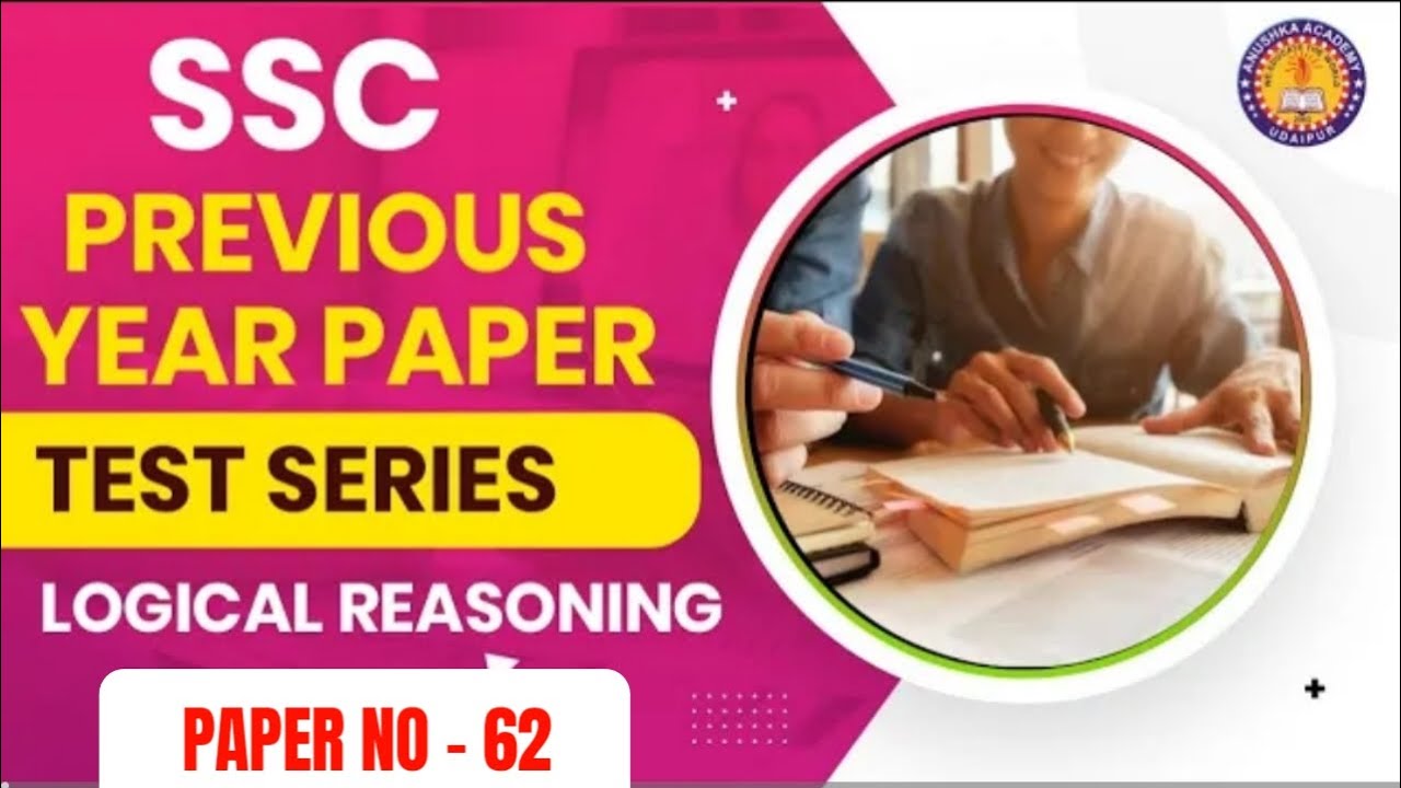 SSC Reasoning | SSC CGL Exam Reasoning Test Series Solution - Paper 62 ...