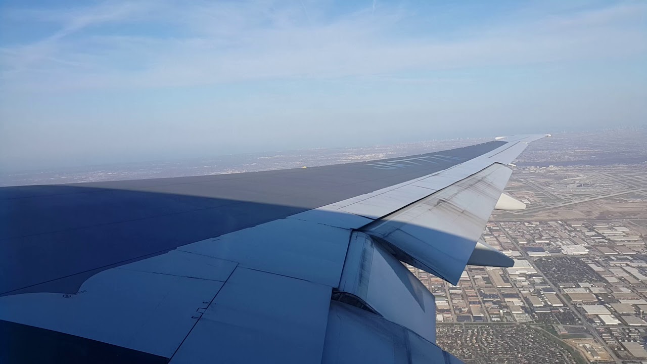 All Nippon Airways NH 111 take off from ORD Chicago O hare to Haneda ...