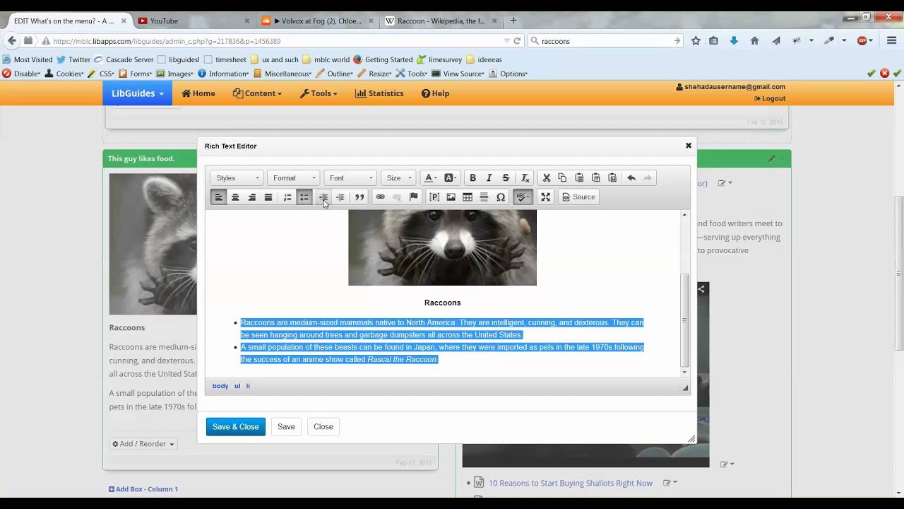 LGv2 Intro Part 12: Rich Text Editing - YouTube