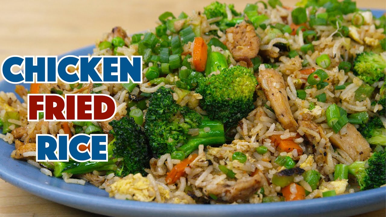 How To Make Chicken Fried Rice Recipe - YouTube