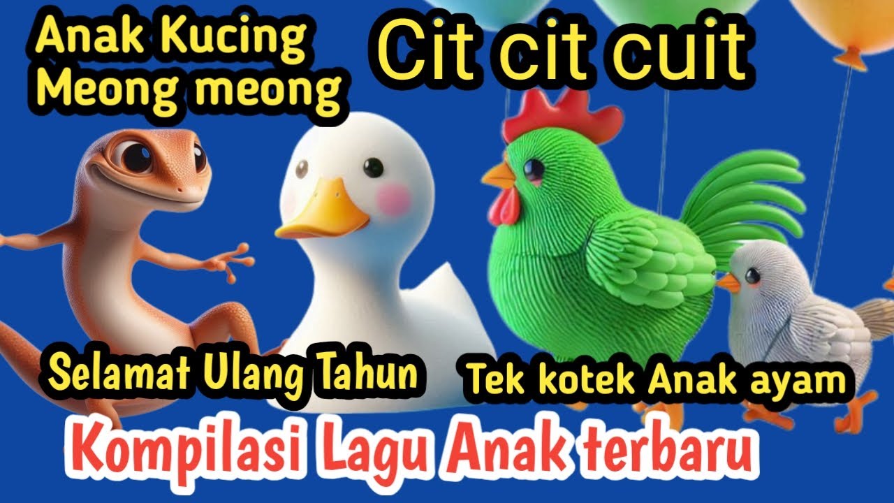 Kumpulan - Lagu Anak -Cit cit cuit - Lagu Anak Indonesia Populer // Zahira Kids - YouTube
