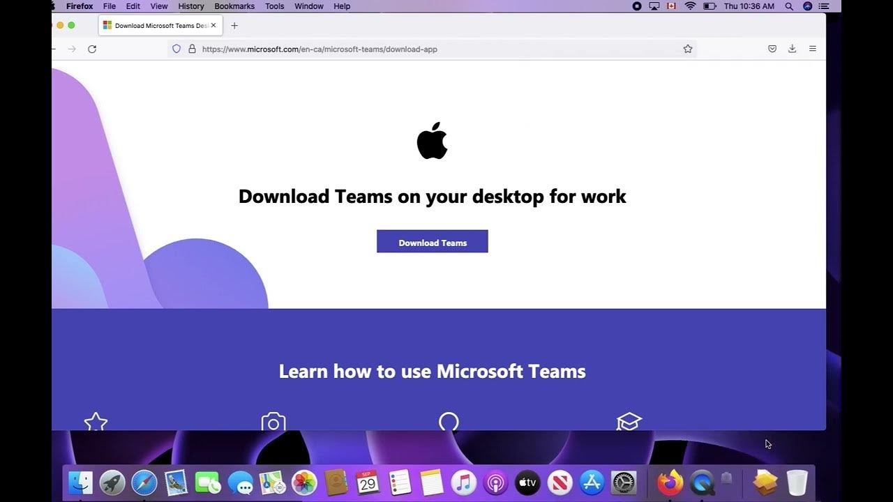 HOW TO DOWNLOAD MICROSOFT TEAMS ON MAC - YouTube