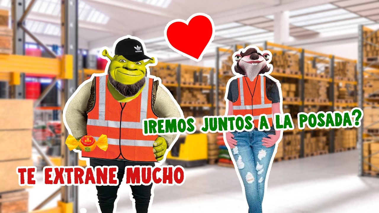 SHREK tiene una NOVIA en él jale estando casado I Compa Shrek - YouTube