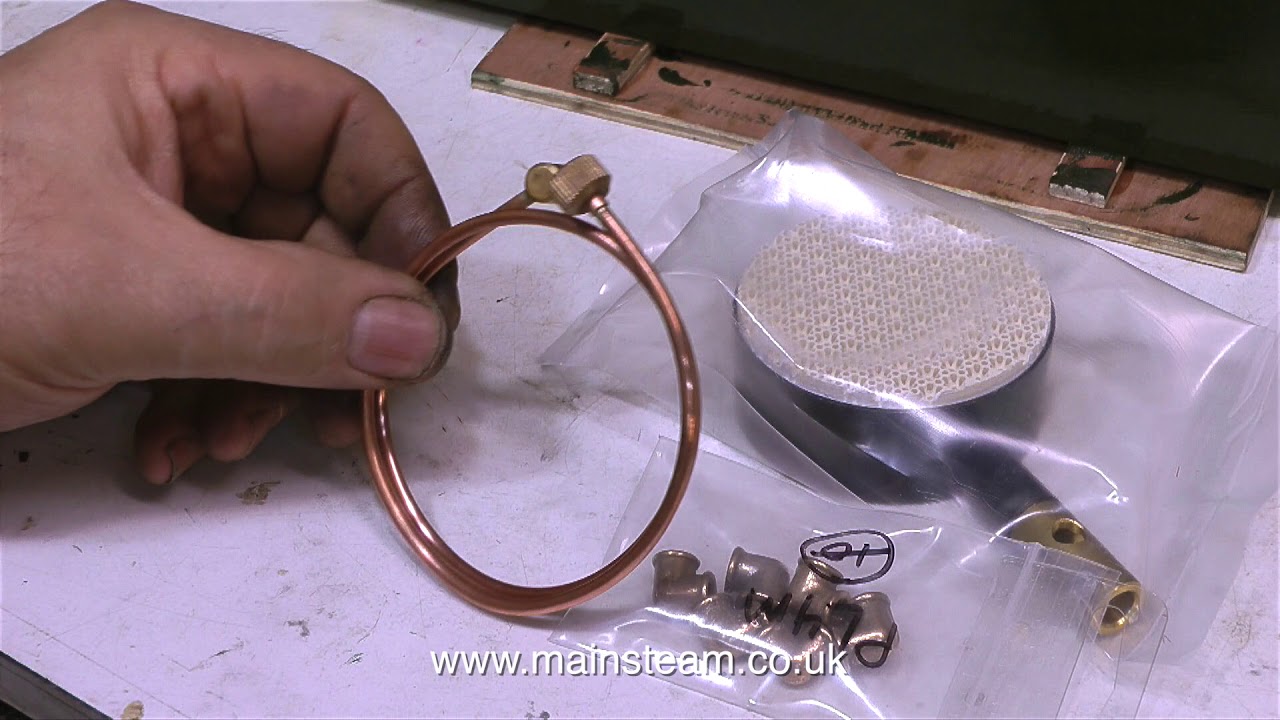 A QUICK GAS FIRED MODEL BOILER TEST - IN THE WORKSHOP - YouTube