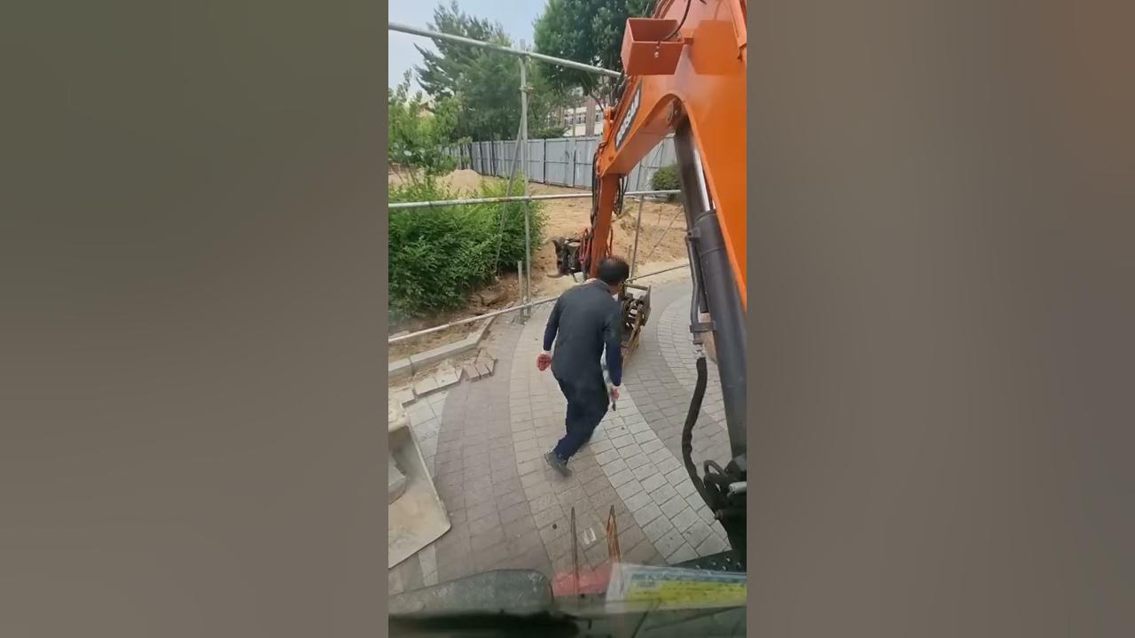 engcon_korea 3w dx55w-5k 틸트활용도+오일퀵 #엥콘틸트로테이터#excavator - YouTube