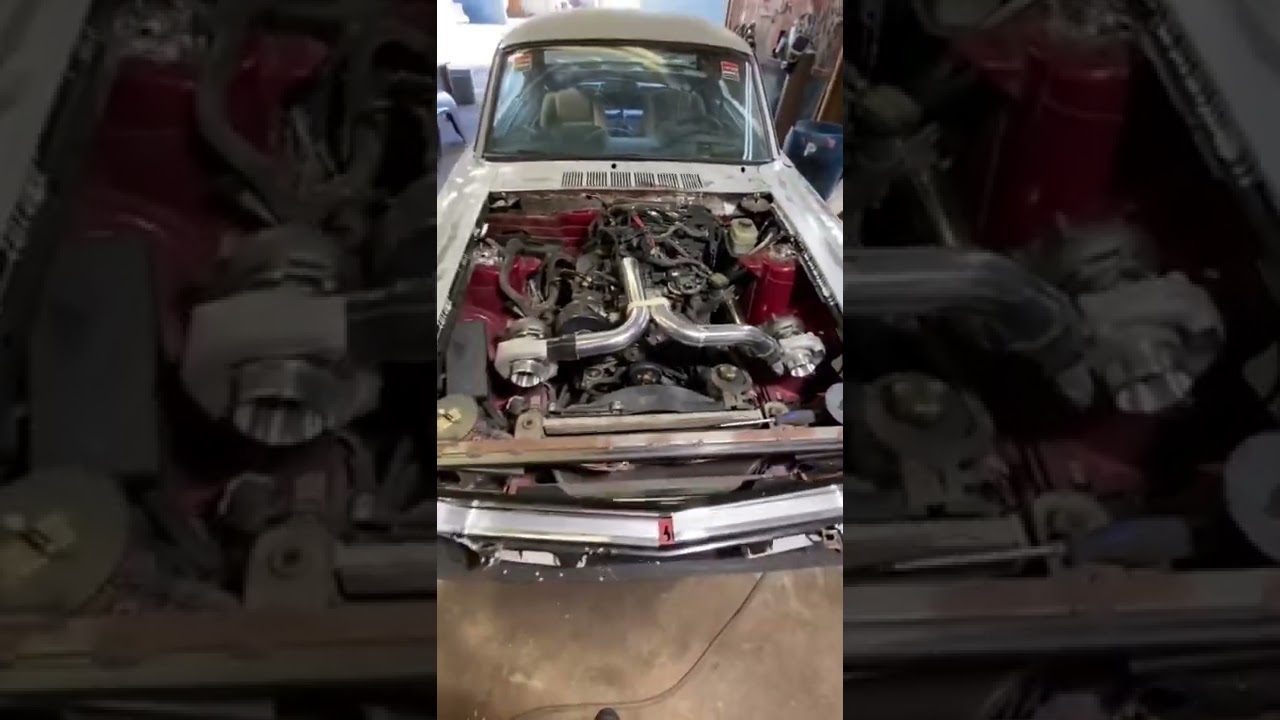 TWIN TURBO 65 MUSTANG! BUILDING CUSTOM TURBOCHARGED SETUP ON A 6 ...