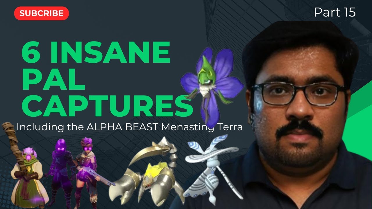 6 INSANE PAL CAPTURES – INCLUDING THE ALPHA BEAST MENASTING TERRA ...