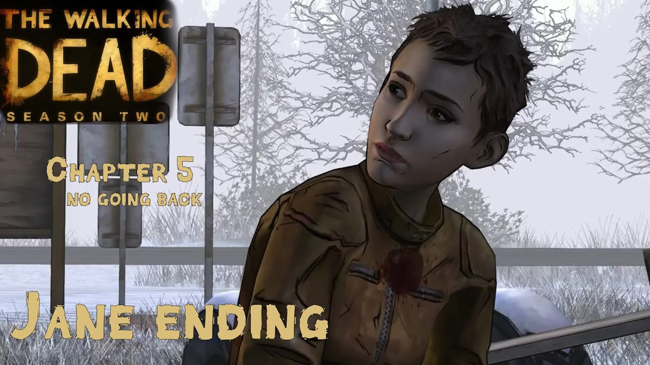 The walking dead season 2 : END (Jane) - chapter 5 E36 - YouTube