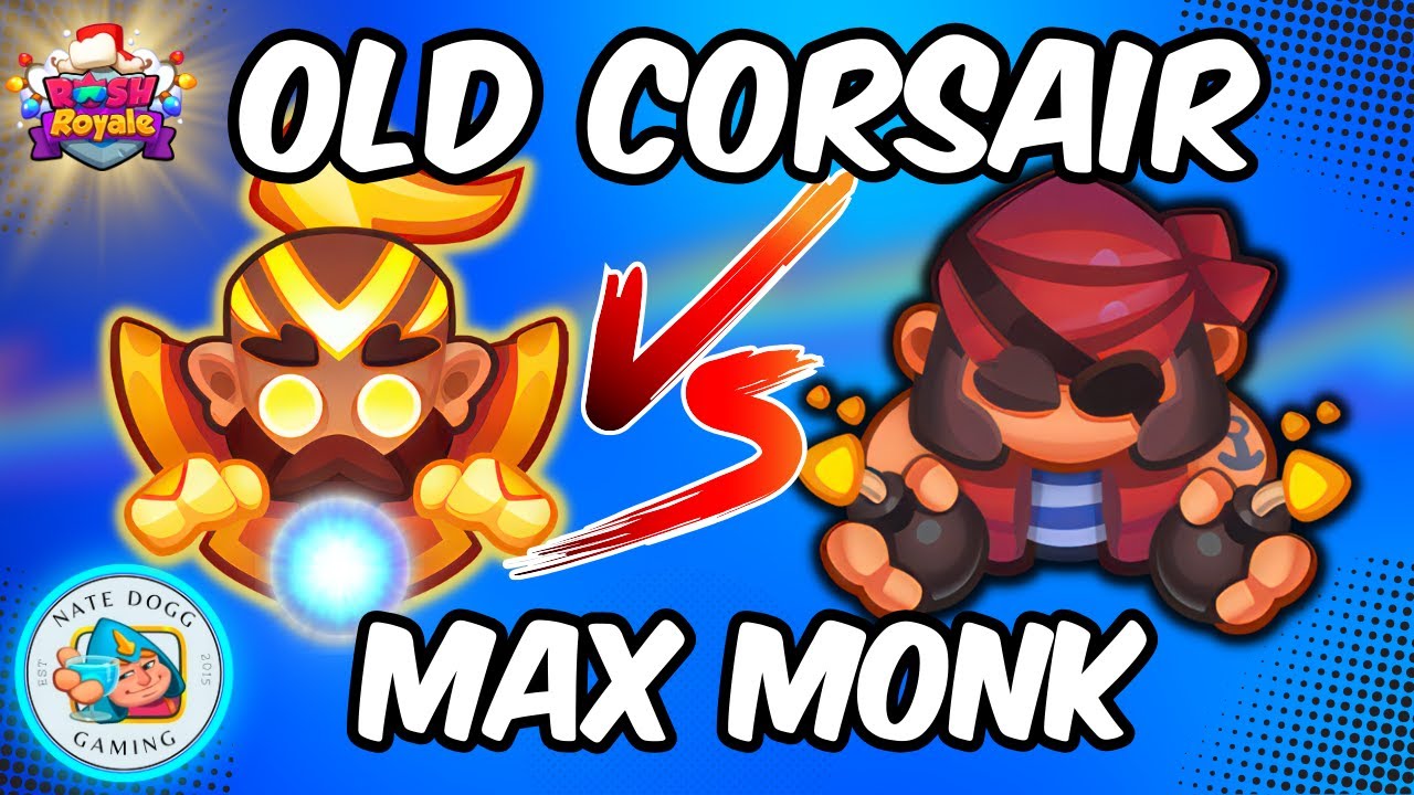 "Former" CORSAIR vs MAX MONK (Throwback Thursday) in Rush Royale - YouTube