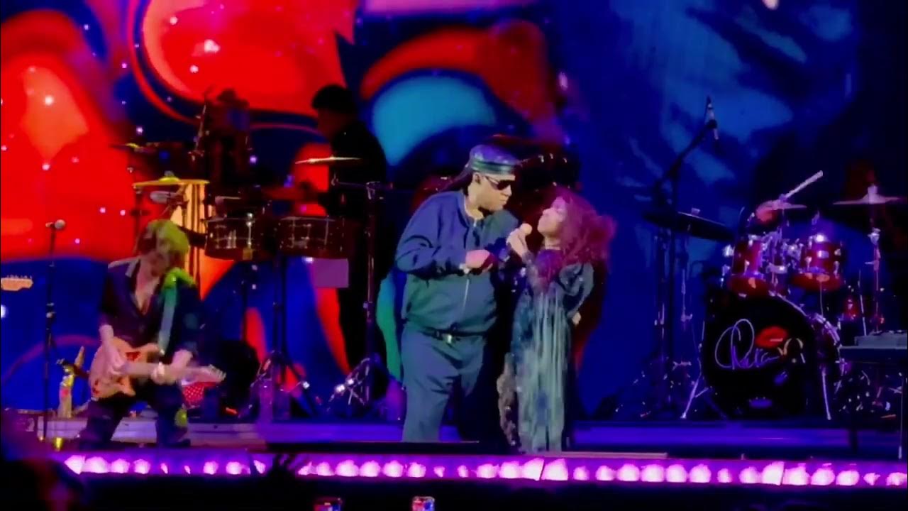 Chaka Khan & Stevie Wonder - Tell Me Something Good. Kia Forum, LA. May 11, 2025 - YouTube