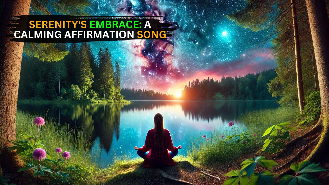 Affirmation Songs to Be Calm - Serenity's Embrace - YouTube