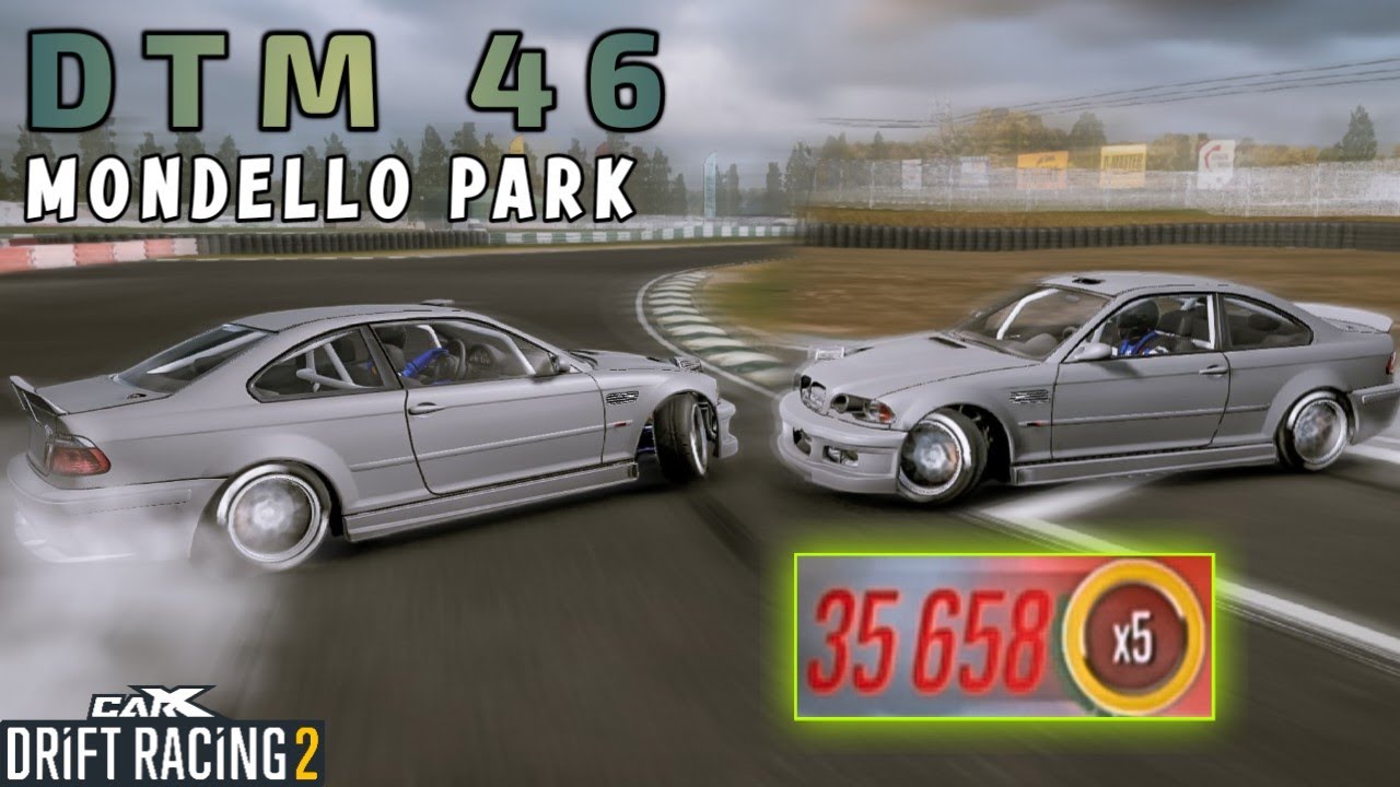 DTM 46 (BMW E46) with 3.0L I6T MONDELLO. PARK GAMEPLAY - CarX Drift ...