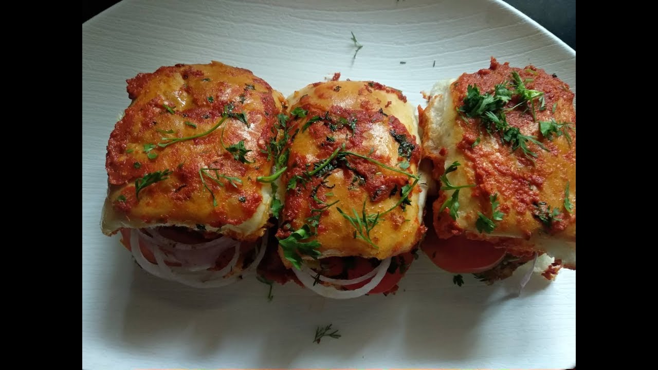 मसाला पॅटीस पाव |Masala Pattice Pav Recipe | India Street Food | K ...