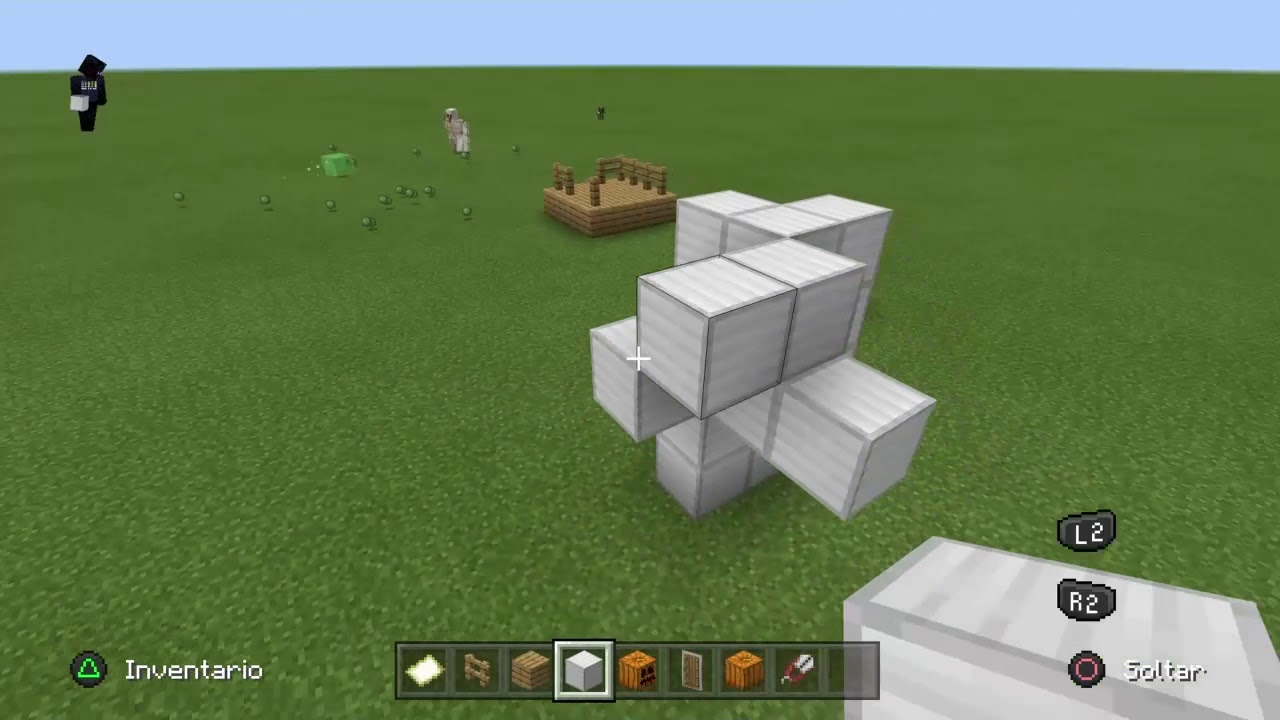 Cómo hacer un golden de hierro-diego (minecraft) - YouTube