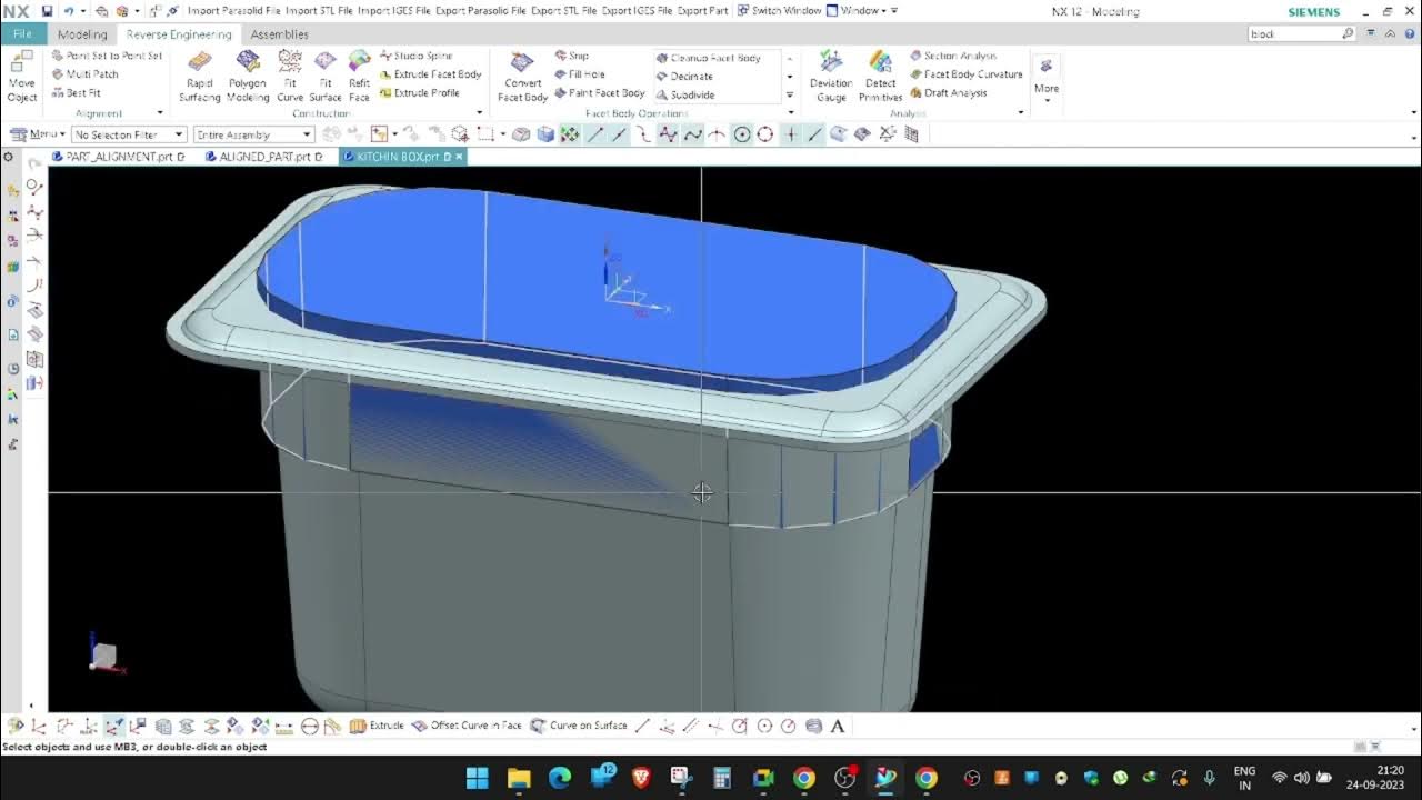 HINDI | 30. Pen Holder + Other CAD review | NX Reverse Engineering course +91 9654 81 6262 - YouTube