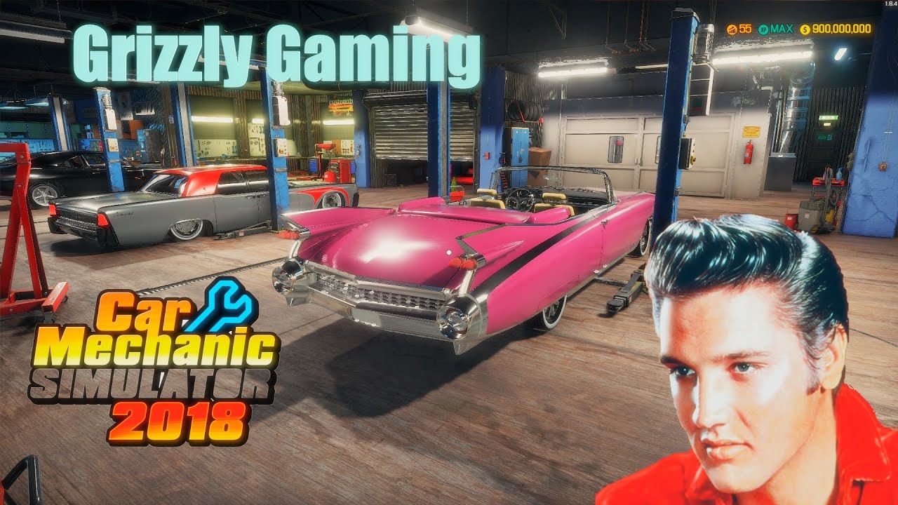 Elvis Presley Cadillac build/Car Mechanic Simulator 2018 - YouTube