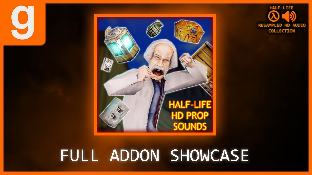 Half Life/Goldsrc HD Prop Physics Sounds Addon (Full Showcase) - YouTube