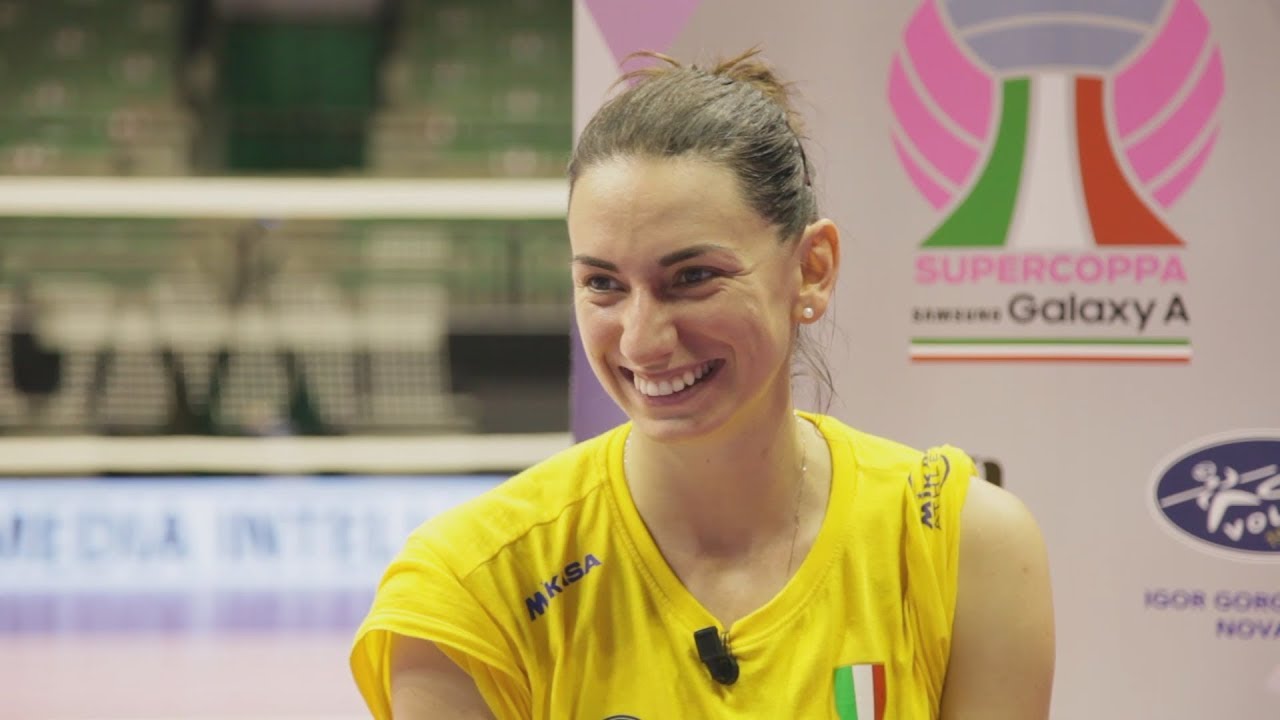 Googlata con Raphaela Folie | Imoco Volley Conegliano | SuperCoppa Samsung Galaxy A 2018 - YouTube